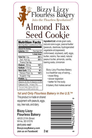 Wheat Free Cookies – Bizzy Lizzy Flourless Bakery